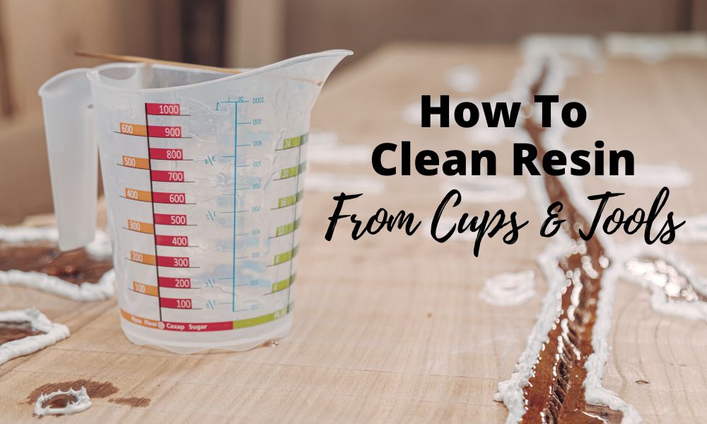 How To CLEAN RESIN out of Mixing Cups, Tools & More – Resin Talk