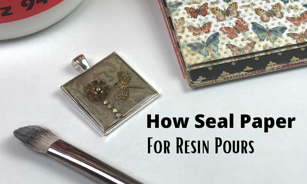 How To Put Paper in RESIN – Resin Talk